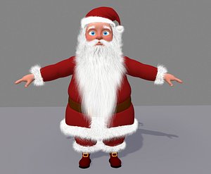 Free 3D Santa Models | TurboSquid