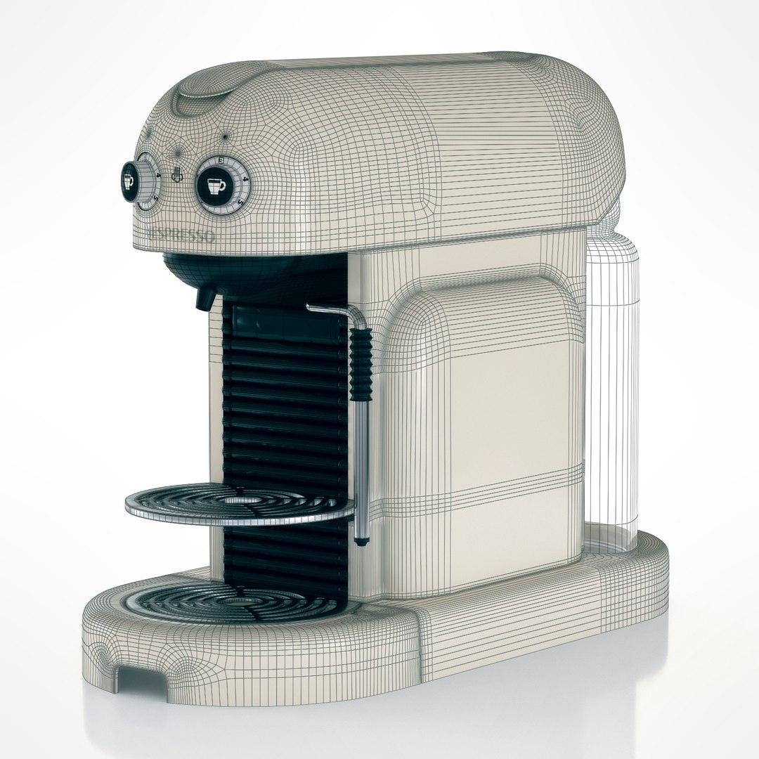 Nespresso Delonghi En 450 3d Model