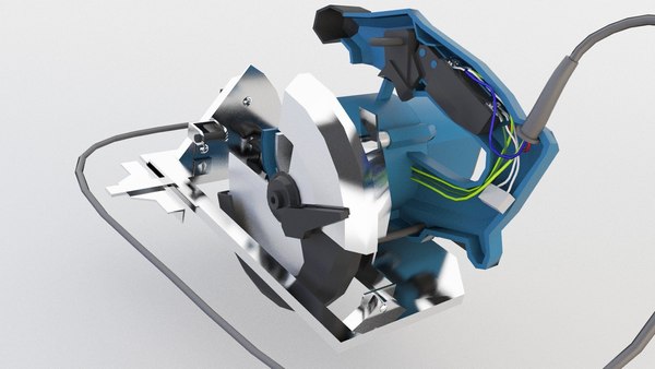 圆锯3D模型下载| TurboSquid