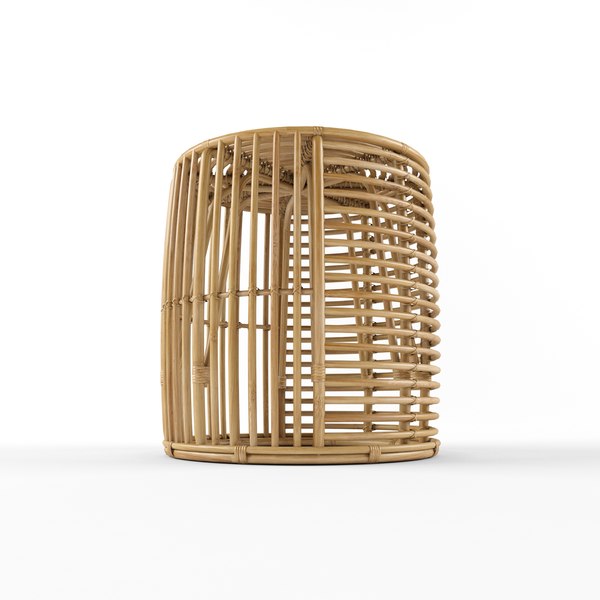 3D java rattan stool model - TurboSquid 1604893