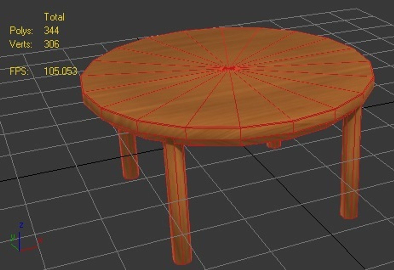 everyday basic tables chairs 3d max