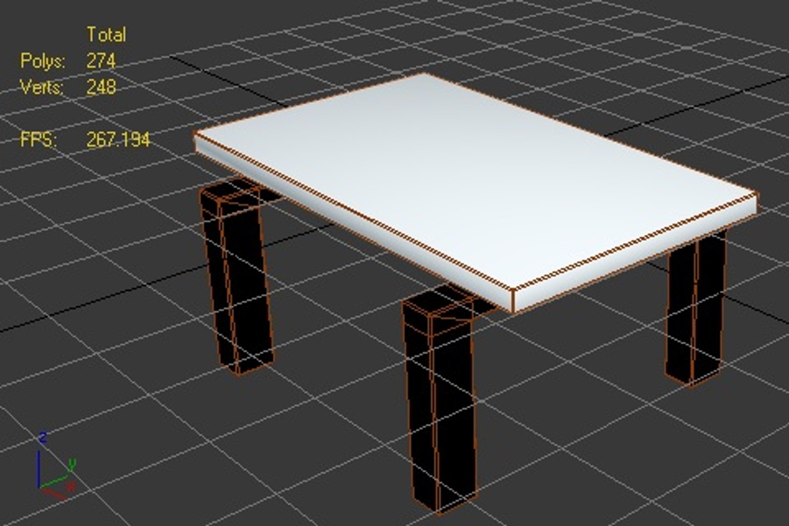 everyday basic tables chairs 3d max