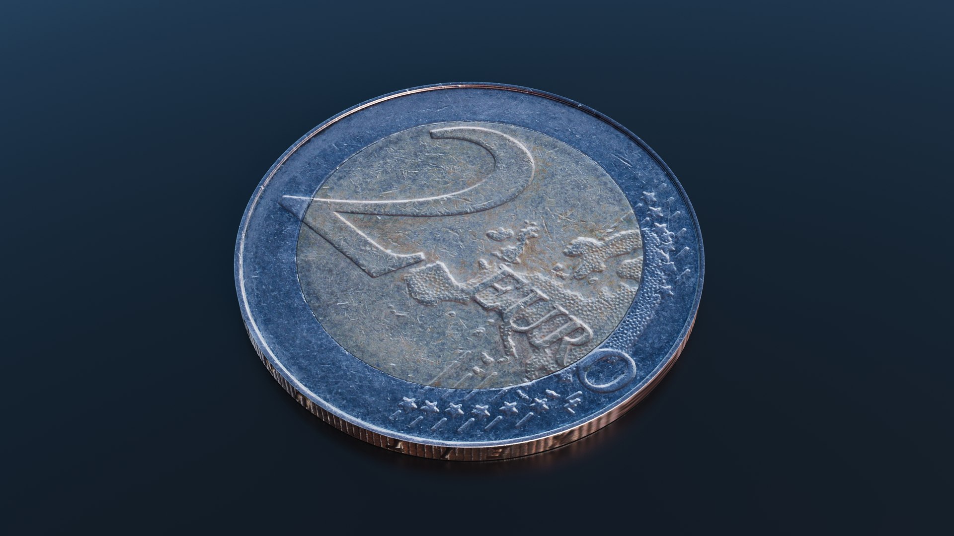 Euro Coin 3D Model - TurboSquid 2286818