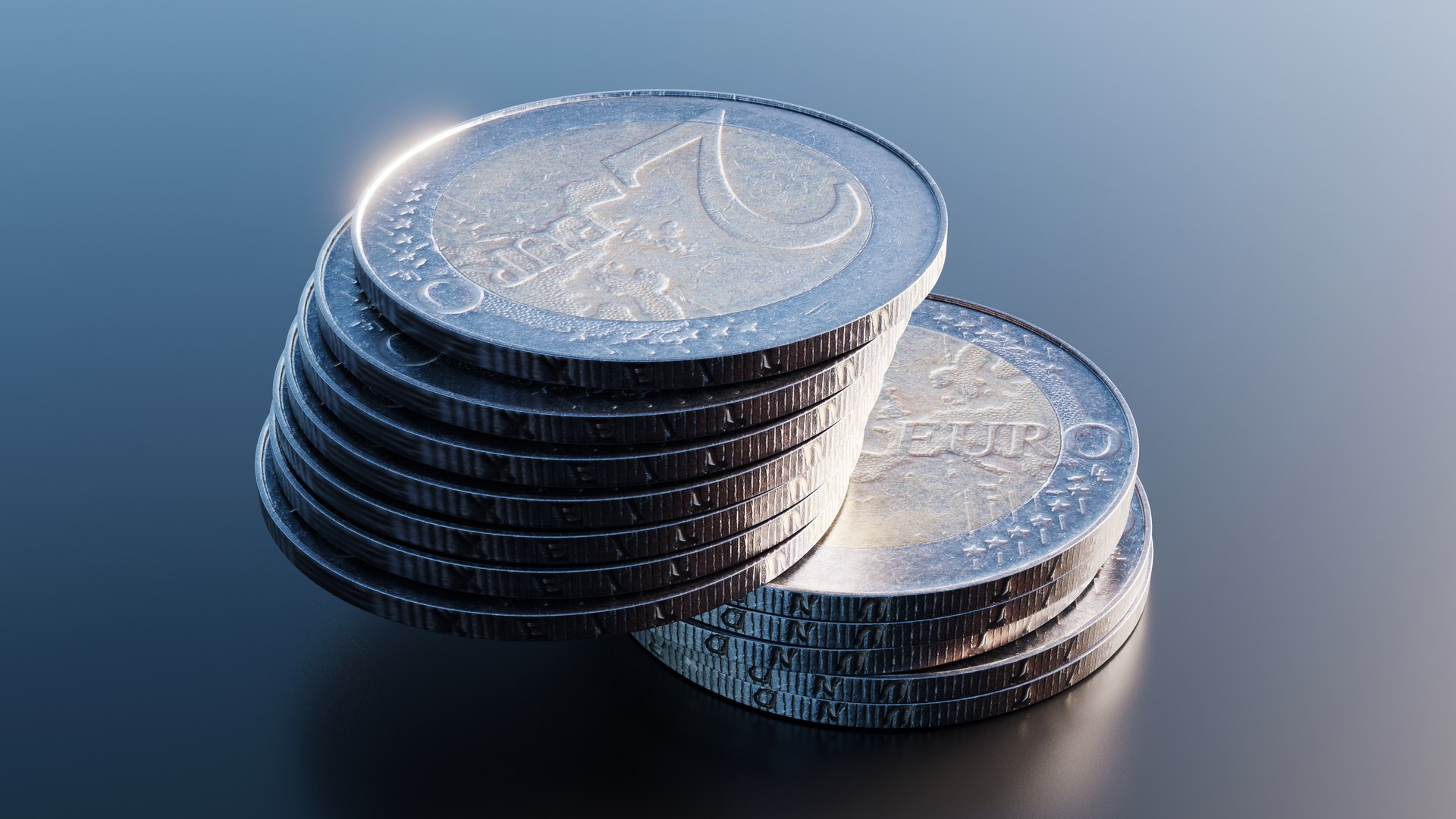 Euro Coin 3D Model - TurboSquid 2286818