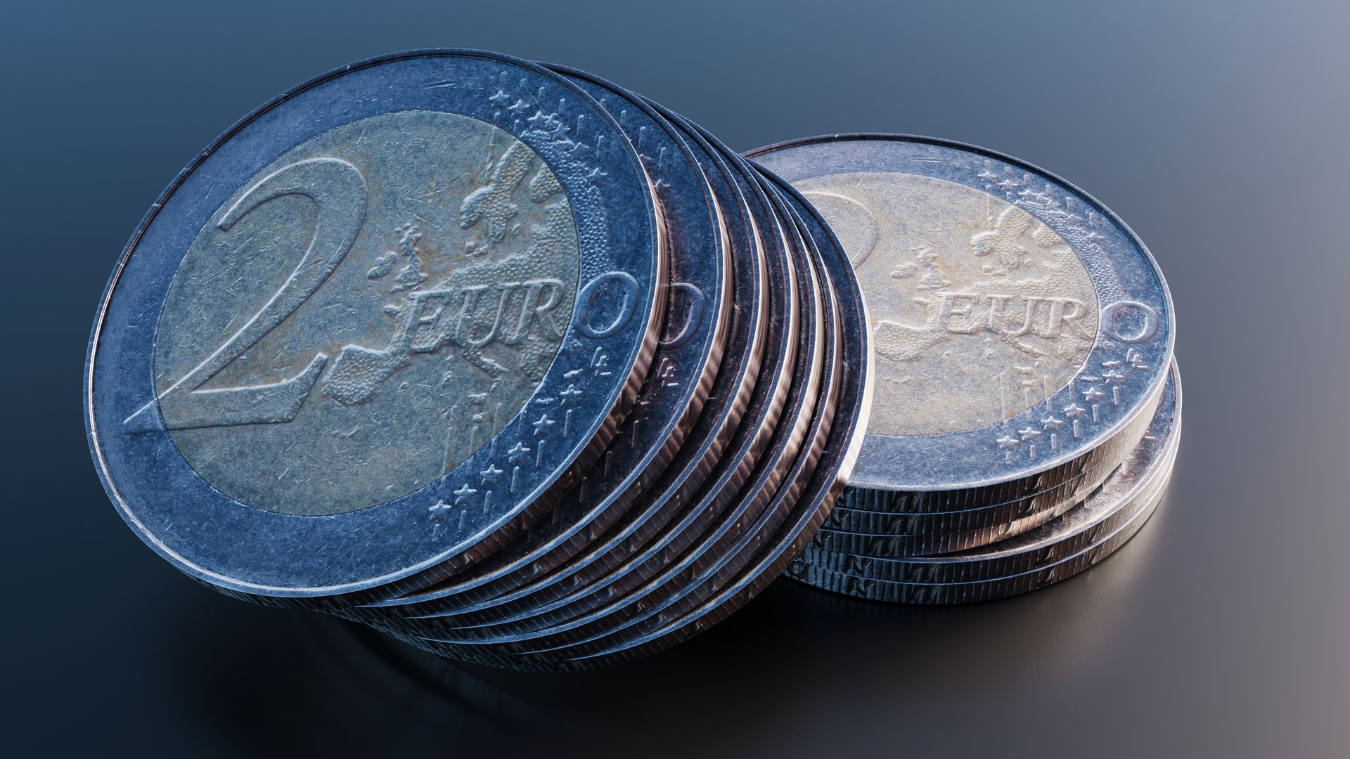 Euro Coin 3D Model - TurboSquid 2286818