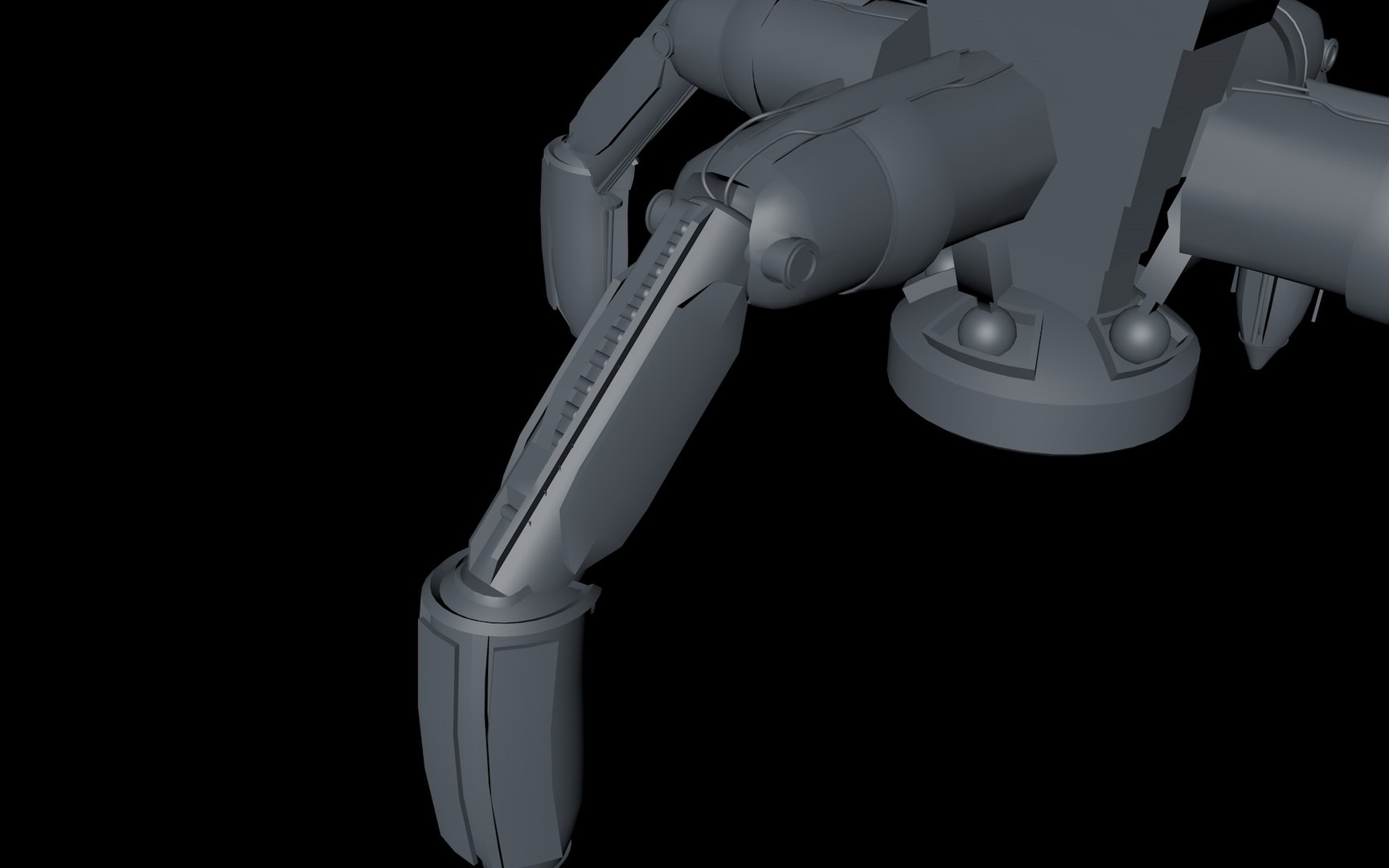 free robot 3d model
