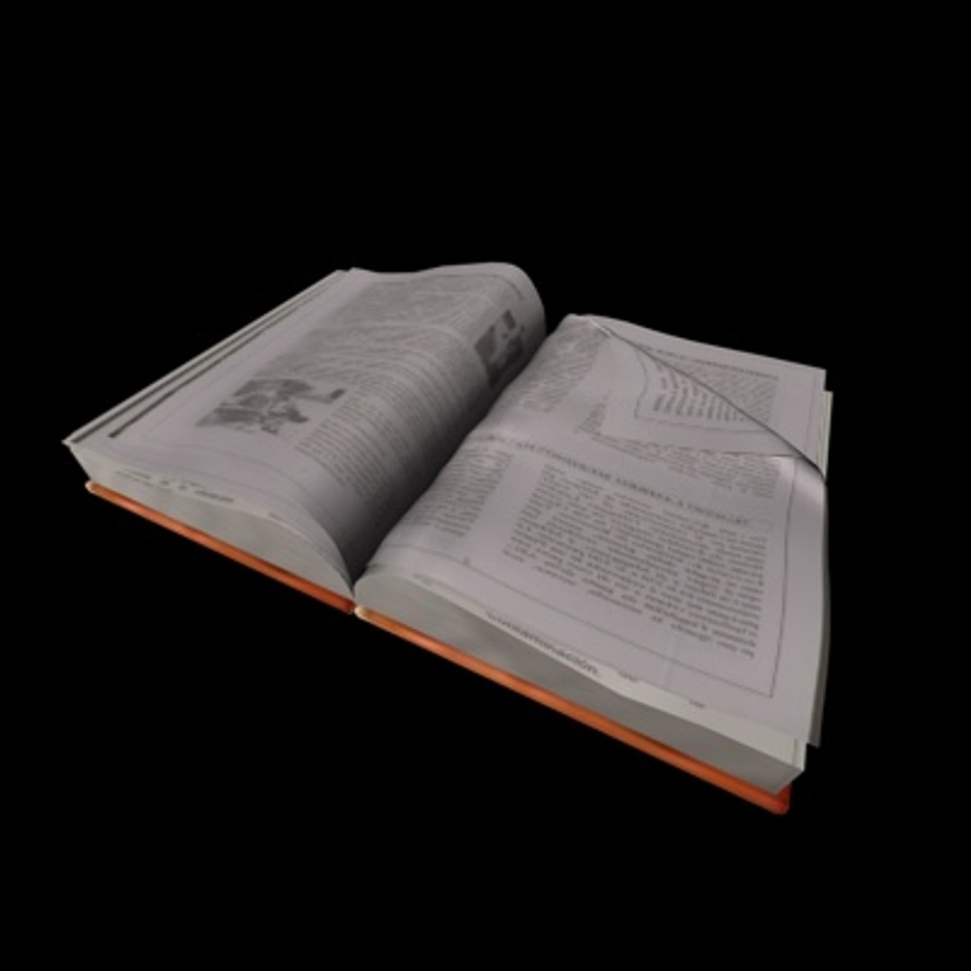 Book 3D Model - TurboSquid 396998