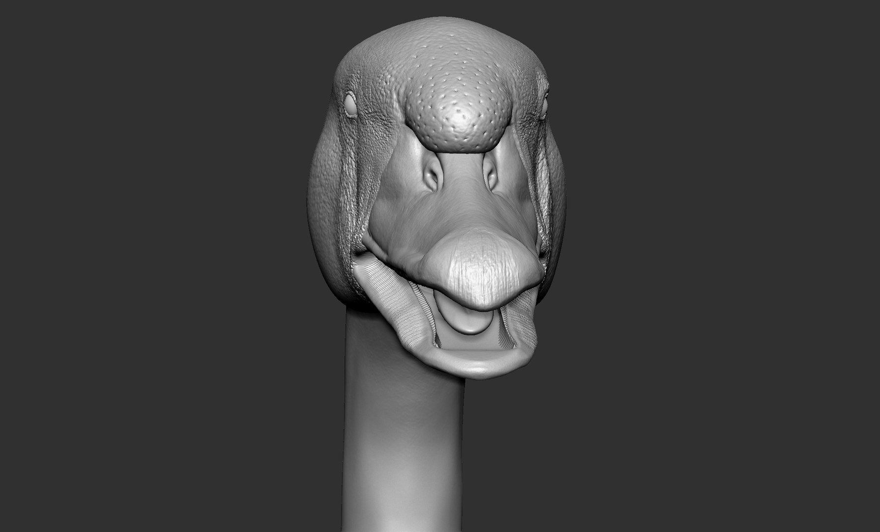 Swan VFX Zbrush Sculpture Digitale 3D - TurboSquid 1844946
