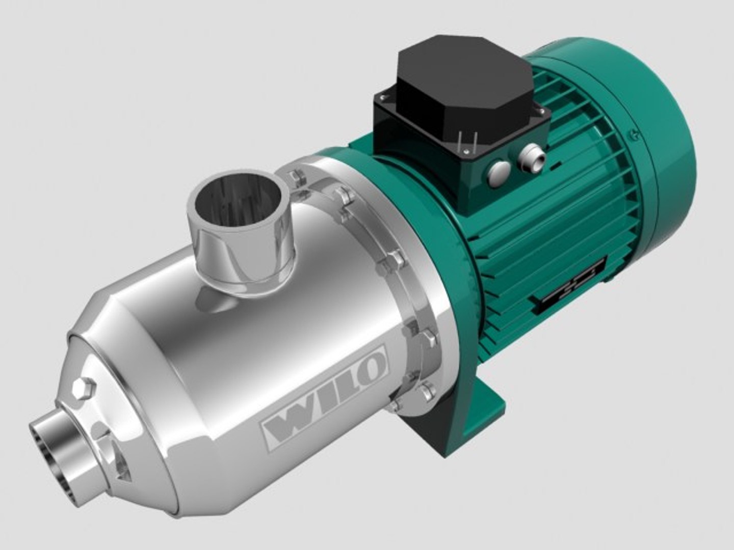 3d Model Wilo Pump Water Economy