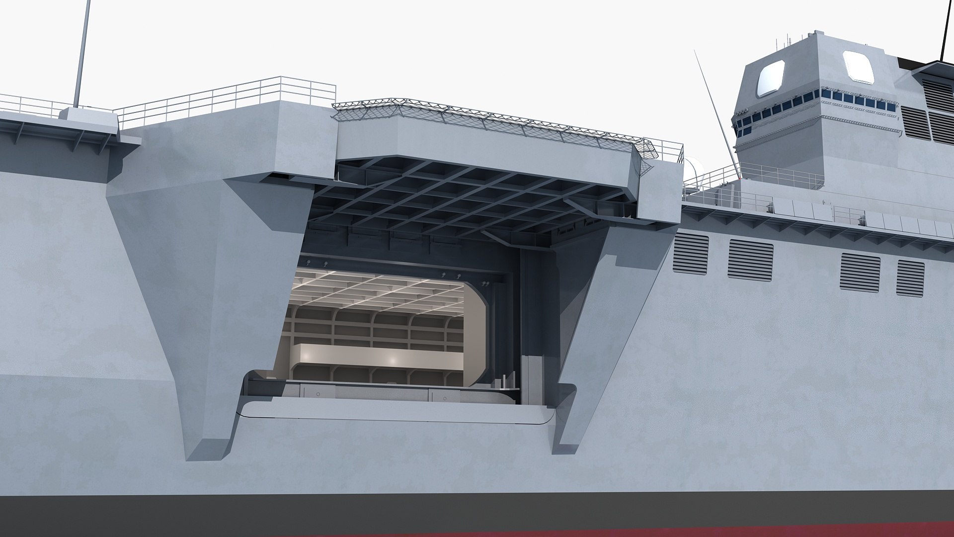 3D Izumo Class Kaga Helicopter Destroyer 184 Model - TurboSquid 2171430