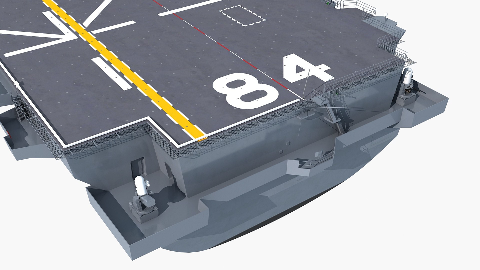 3D Izumo Class Kaga Helicopter Destroyer 184 Model - TurboSquid 2171430