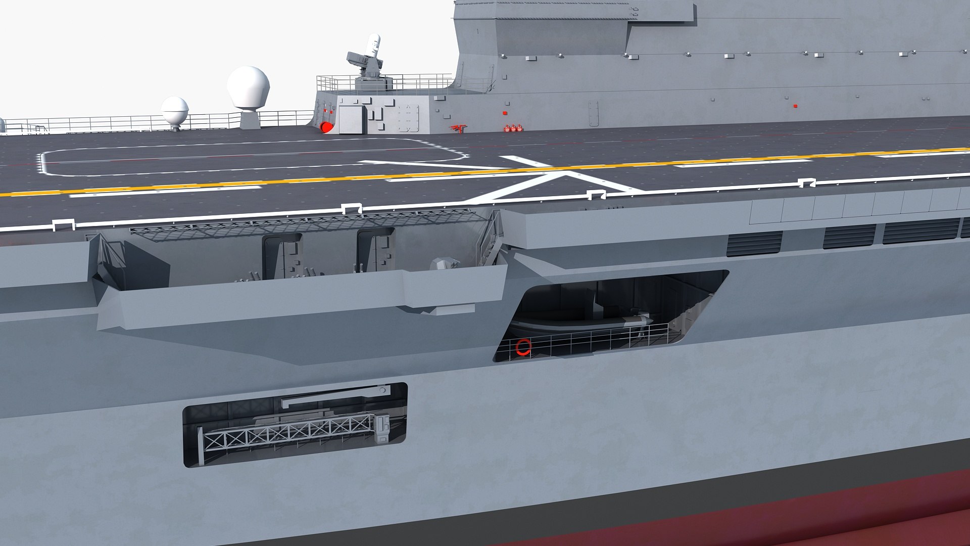 3D Izumo Class Kaga Helicopter Destroyer 184 Model - TurboSquid 2171430