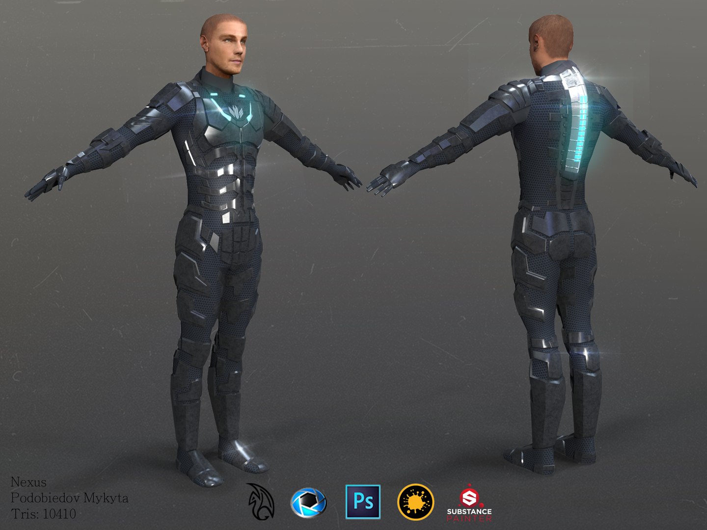 3D Nexus Soldier Model - TurboSquid 1196591