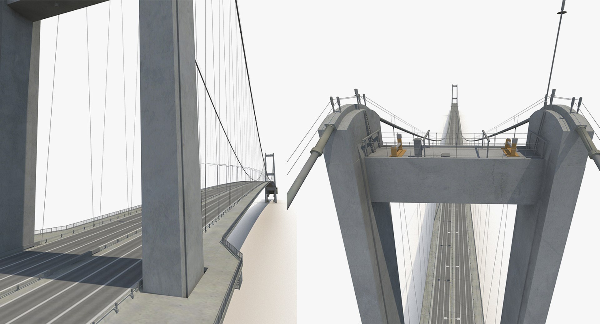 Suspension Bridges Collection 3D Model - TurboSquid 1923827