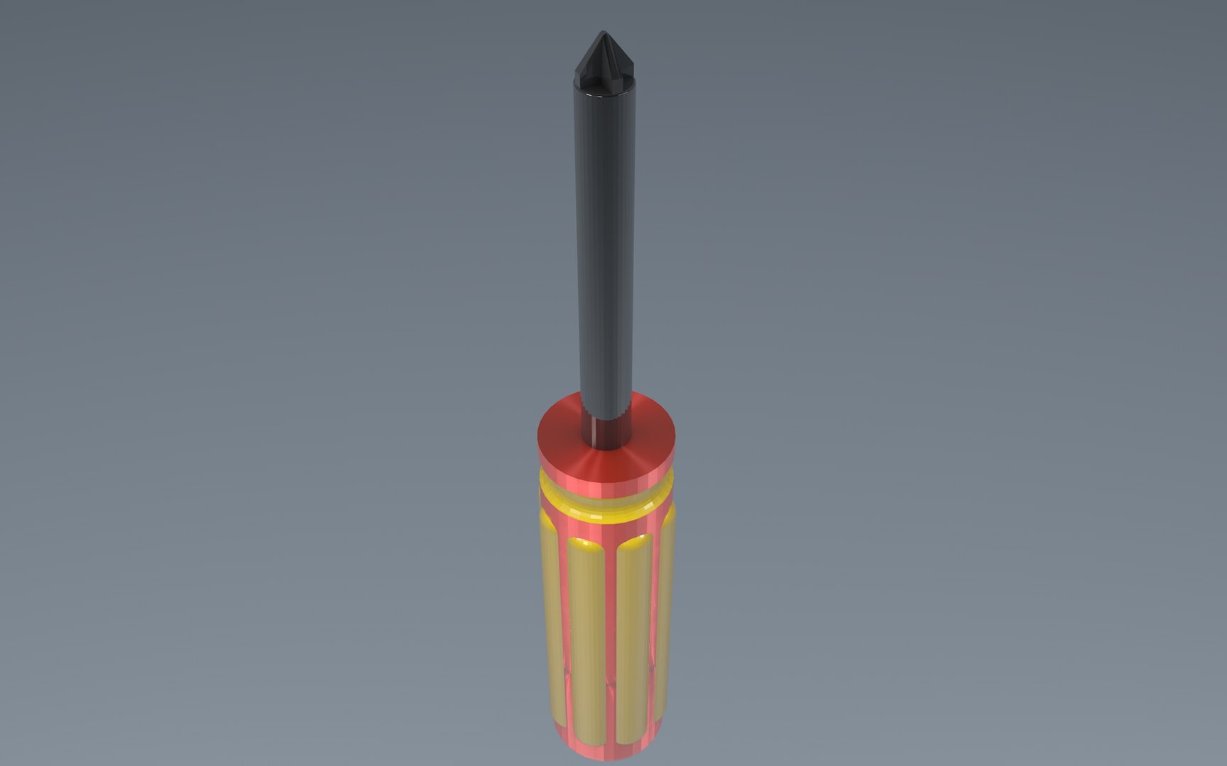 3d model of screwdriver set