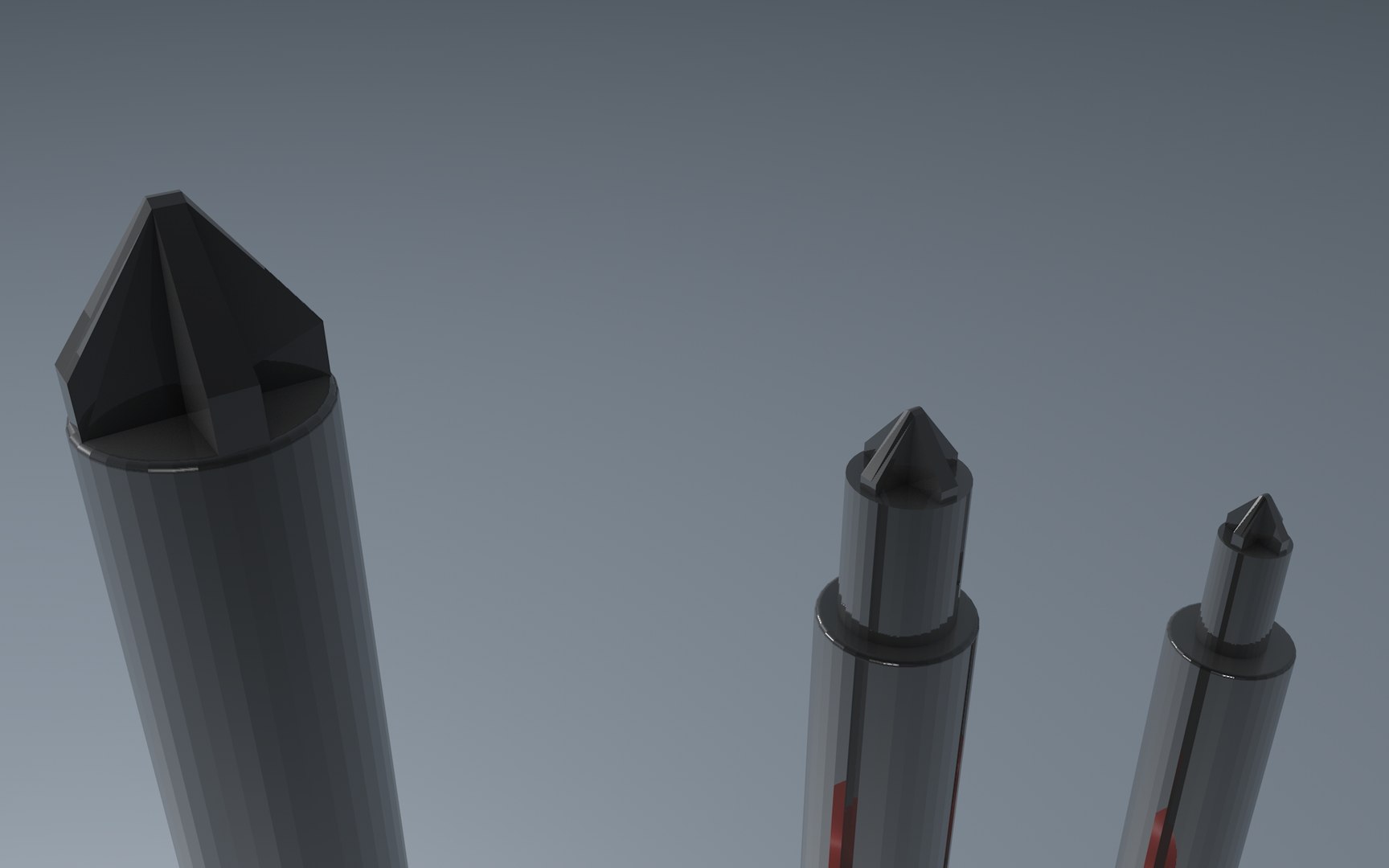 3d model of screwdriver set