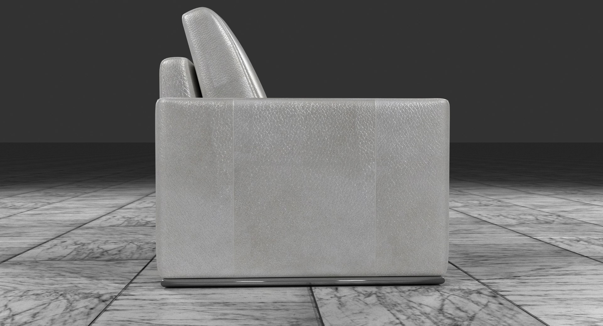 3D modular leather white - TurboSquid 1689777
