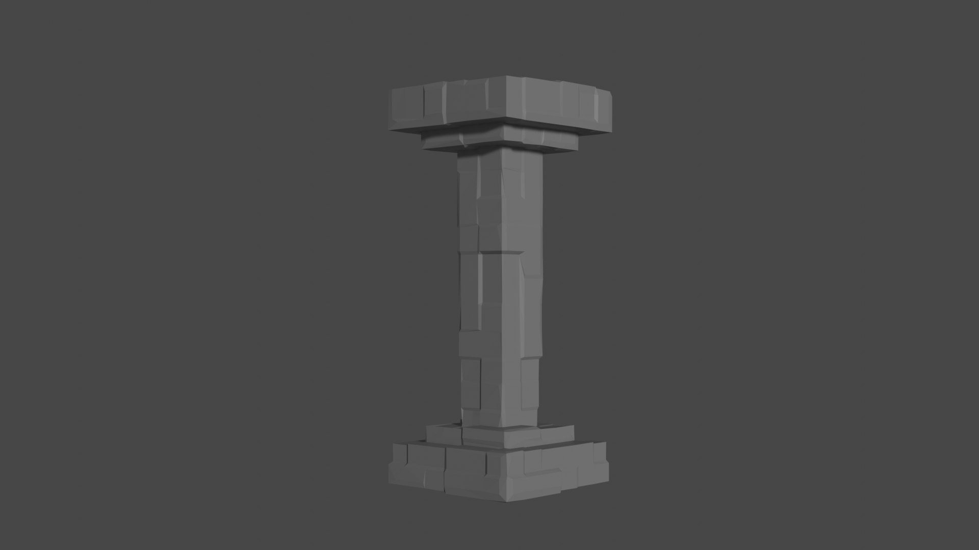 3D Stone Column Model - TurboSquid 1734556