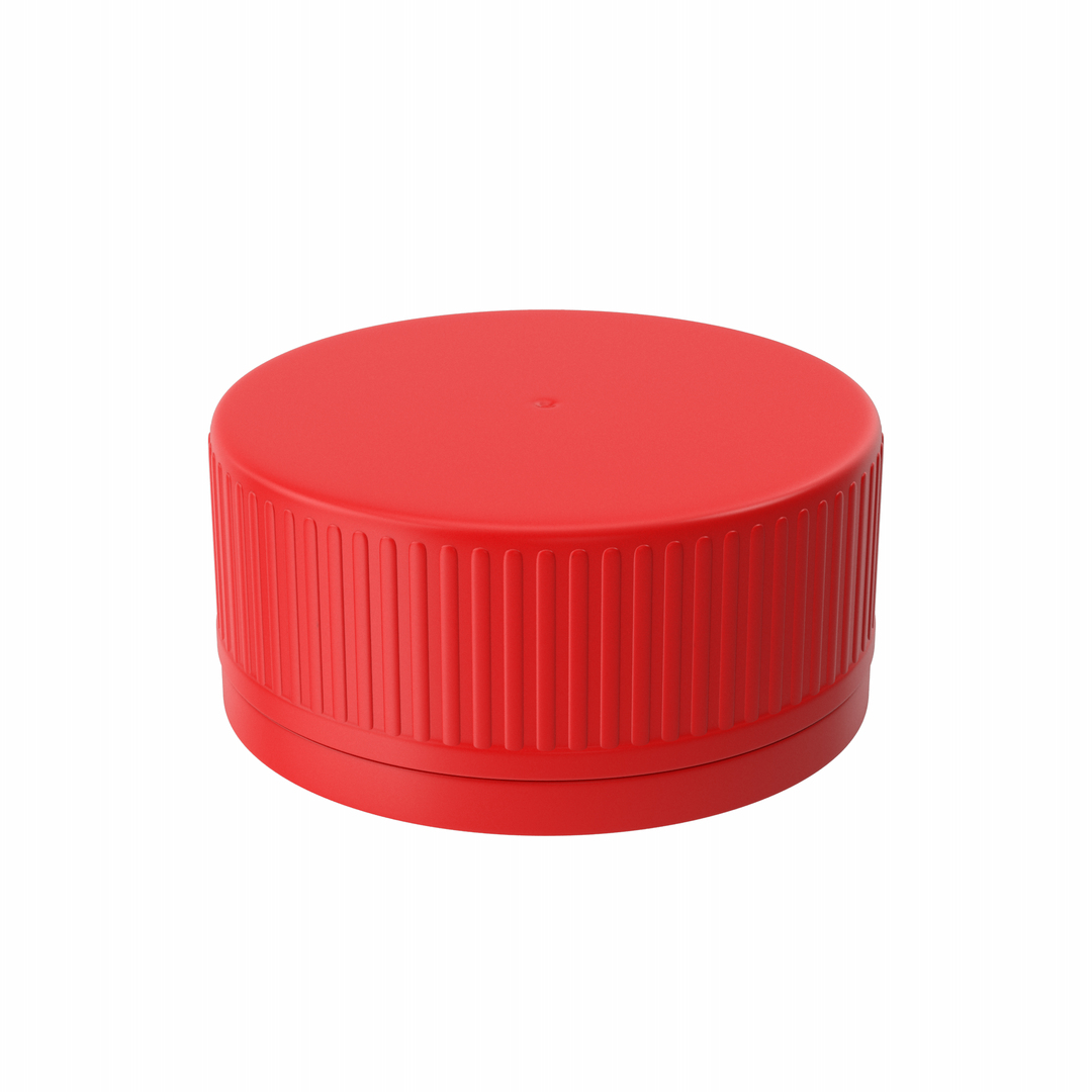 3D Red Yogurt Bottle Cap - TurboSquid 2162696