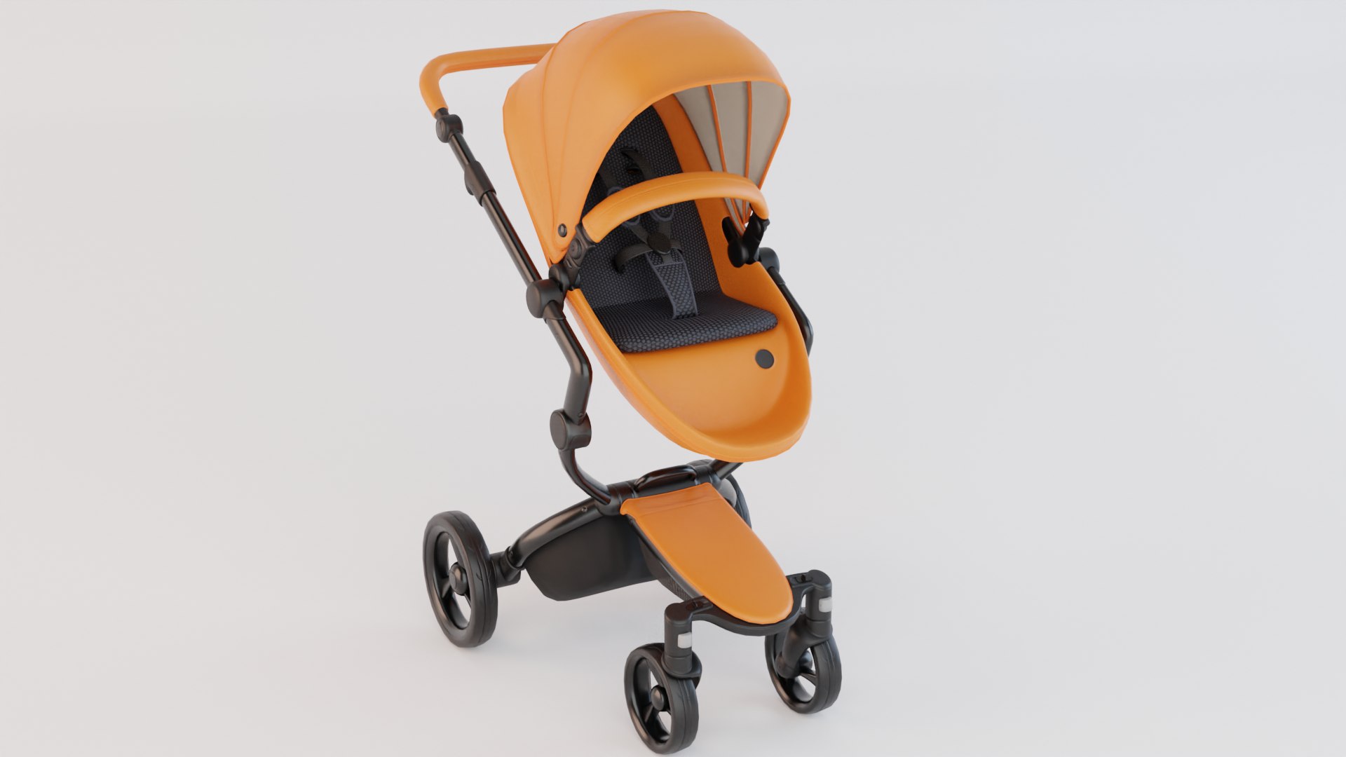 Stroller 3D 3D Model - TurboSquid 1994331