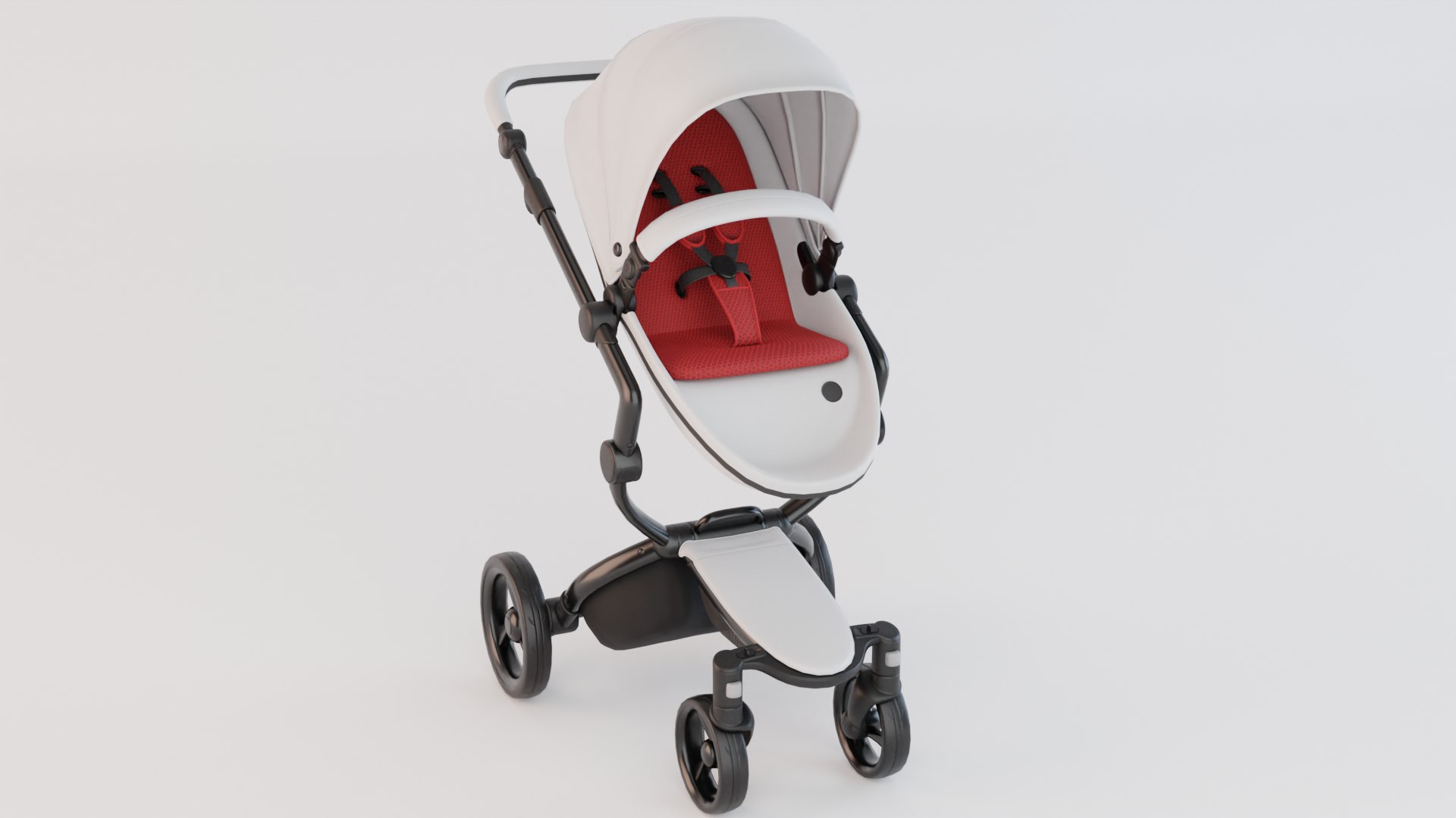 Stroller 3D 3D Model - TurboSquid 1994331