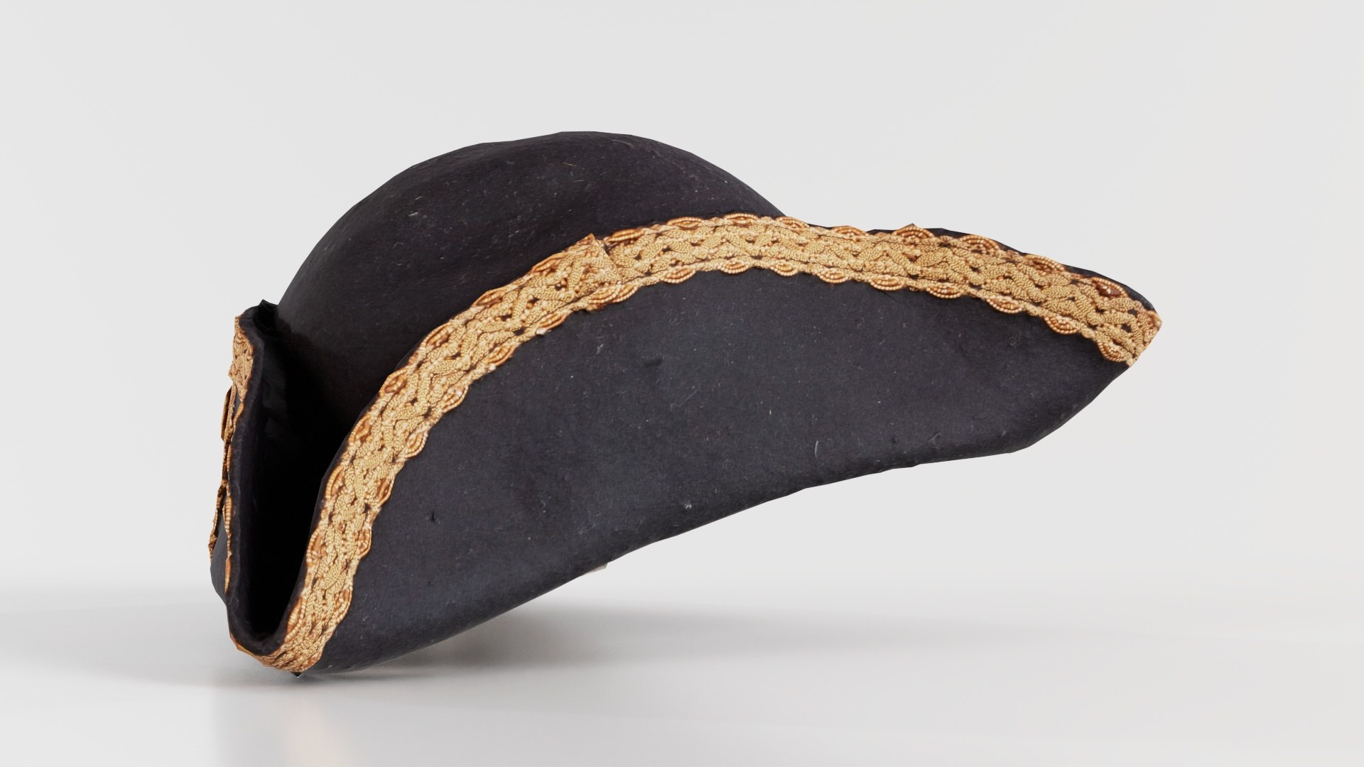 3D Triangle Hat Gold Remastered - TurboSquid 2360101