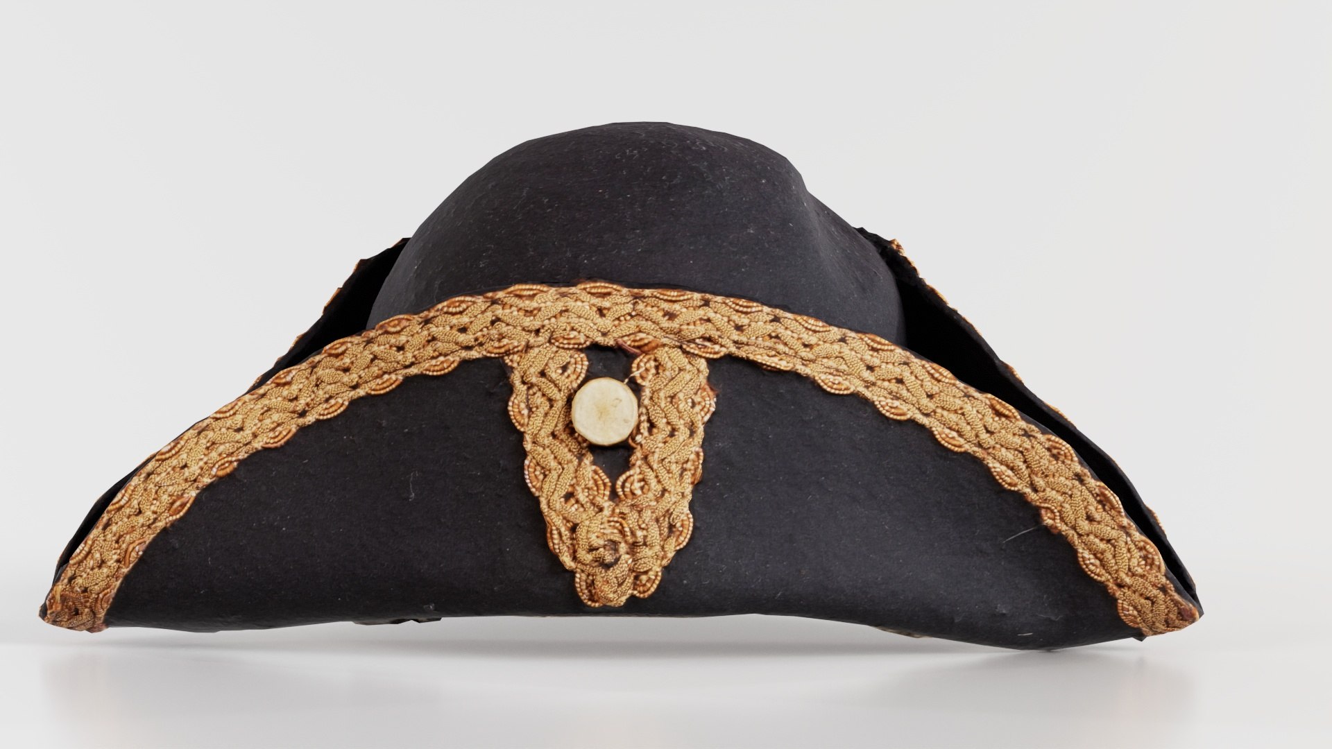 3D Triangle Hat Gold Remastered - TurboSquid 2360101