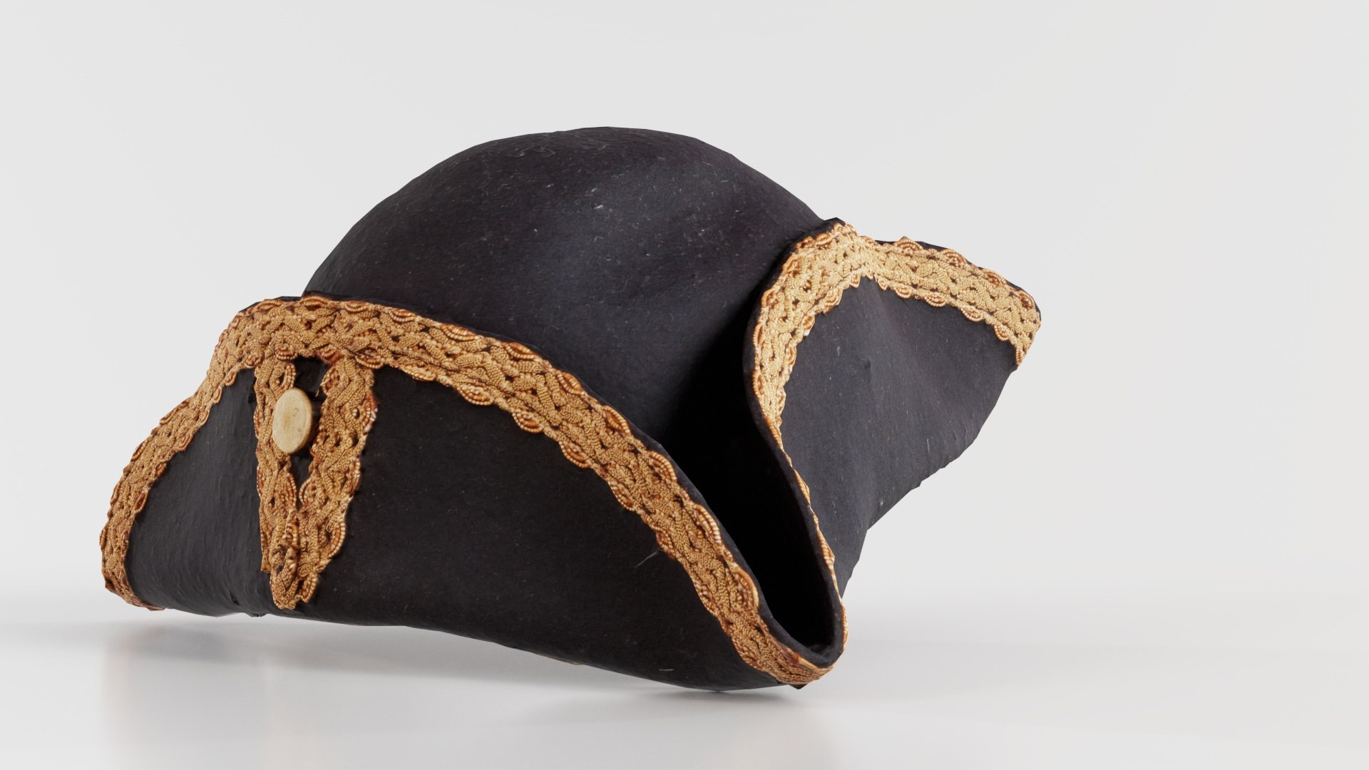 3D Triangle Hat Gold Remastered - TurboSquid 2360101