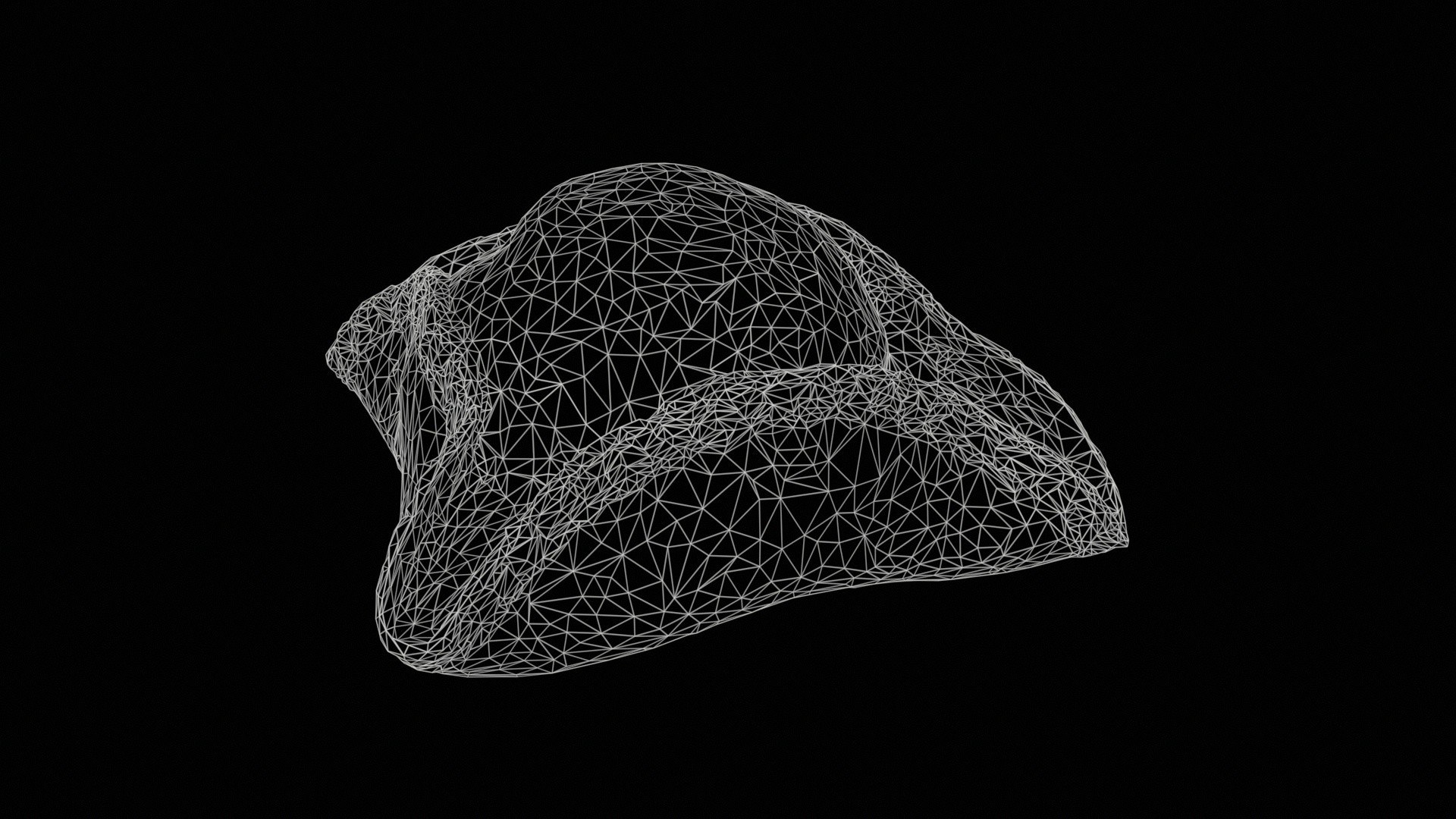 3D Triangle Hat Gold Remastered - TurboSquid 2360101