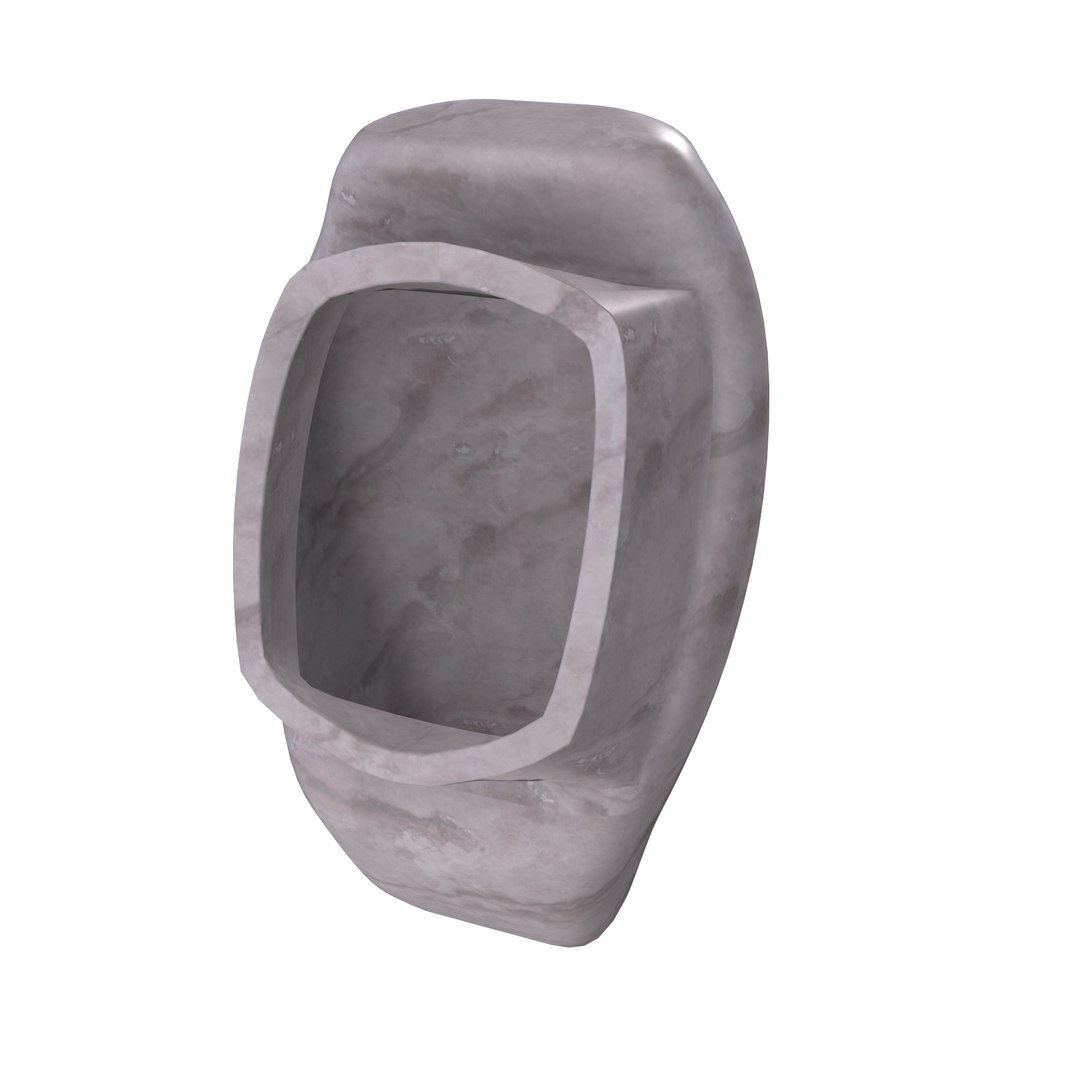3D Urinal Pot Model - TurboSquid 2130472