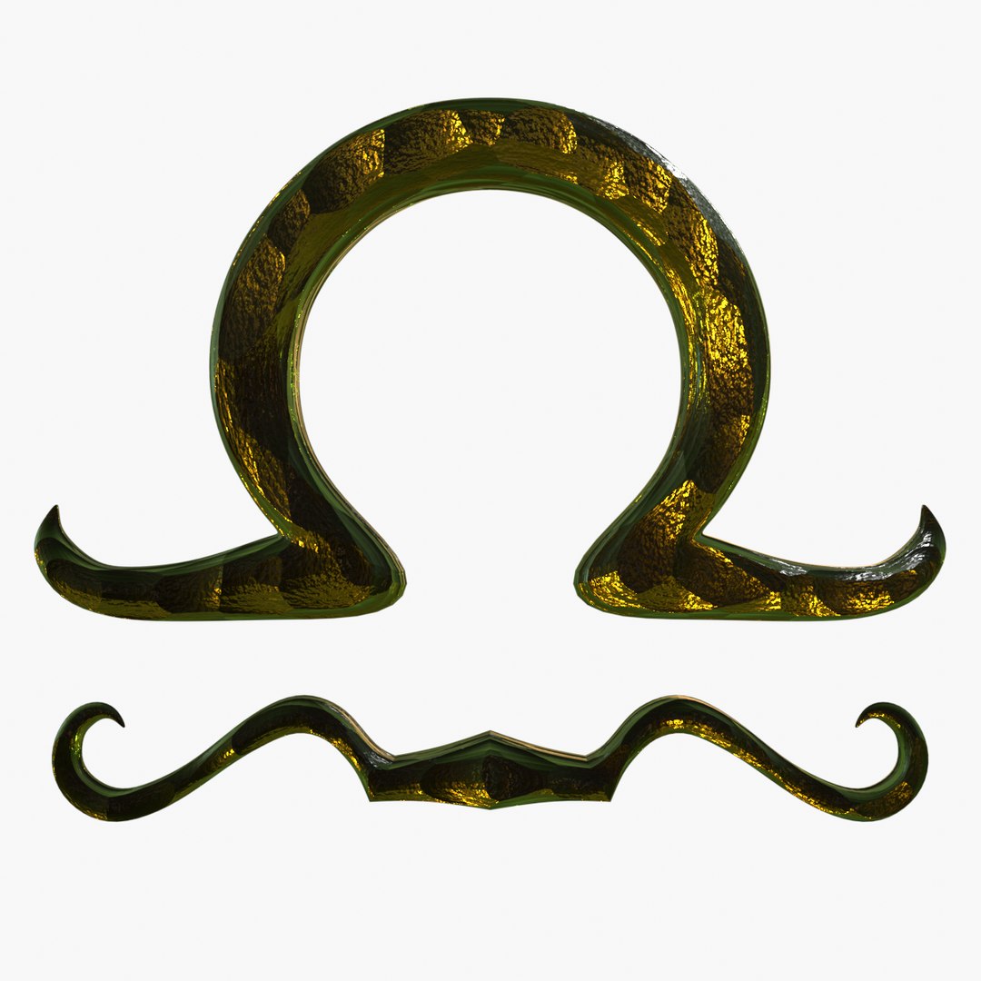 3D Model Libra Zodiac Sign Crystal - TurboSquid 2047282