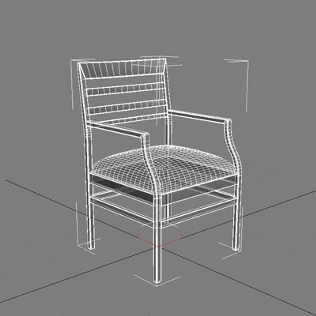 3d Model Chair Armchair