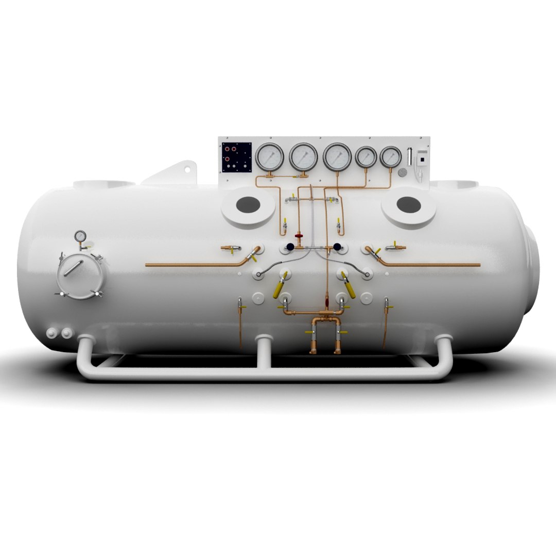 Decompression Tank 3d Max