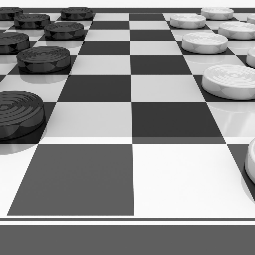 3ds Realistic Checkers