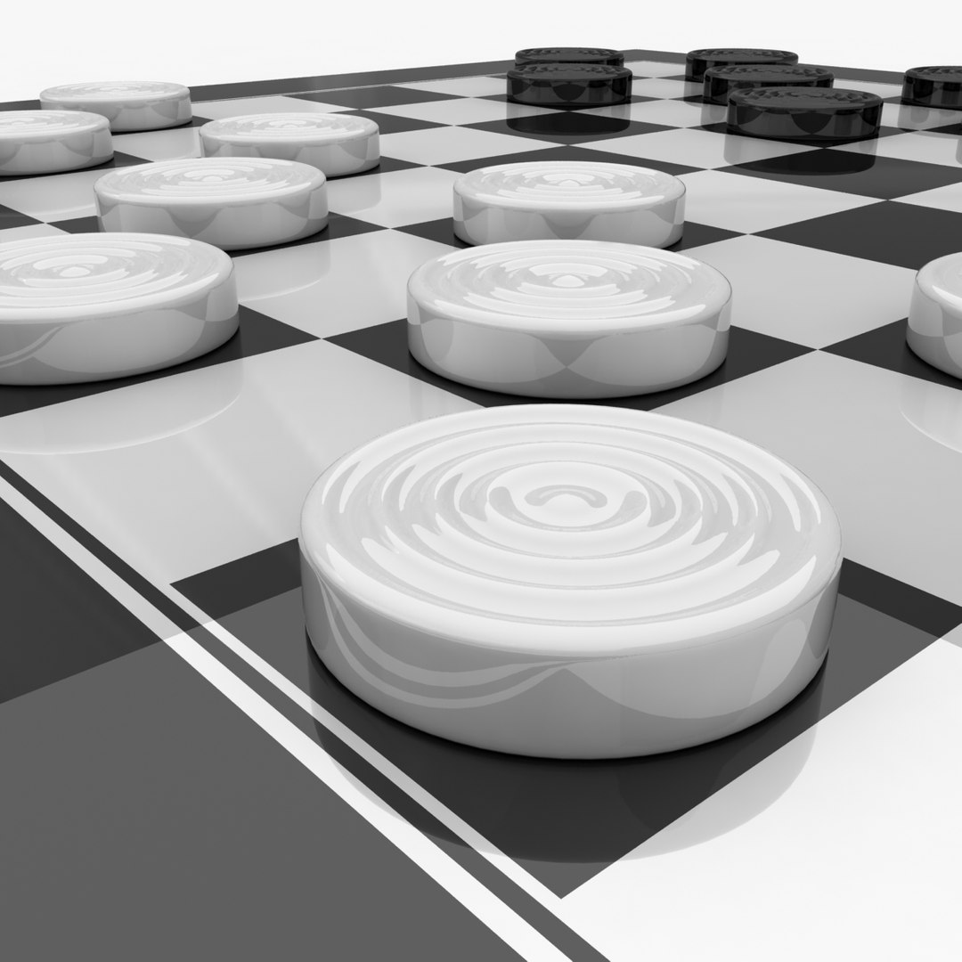3ds Realistic Checkers
