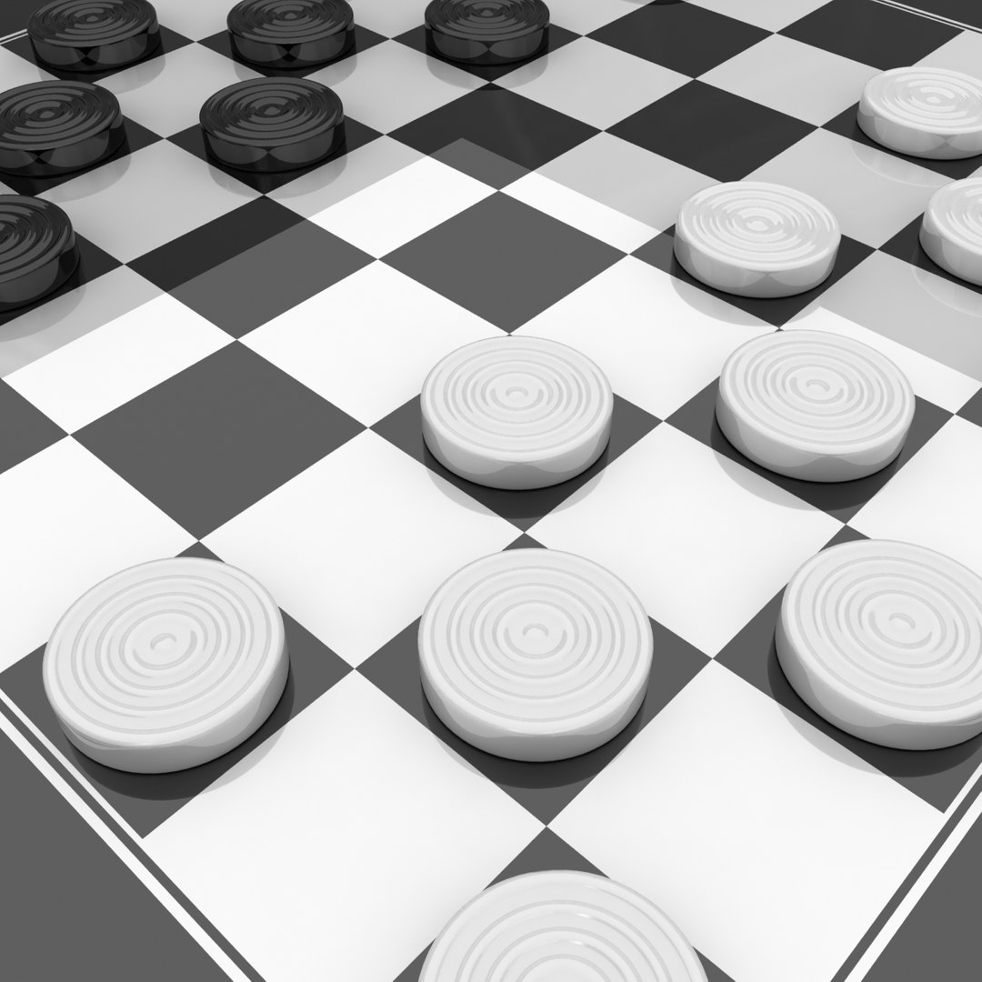 3ds Realistic Checkers