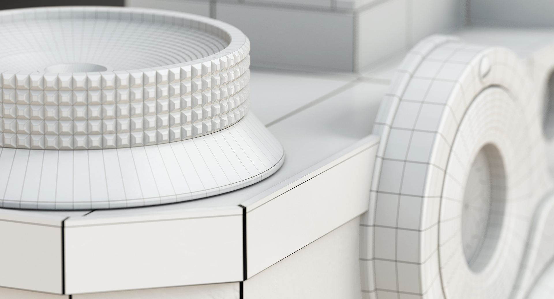 3d model vintage photo camera