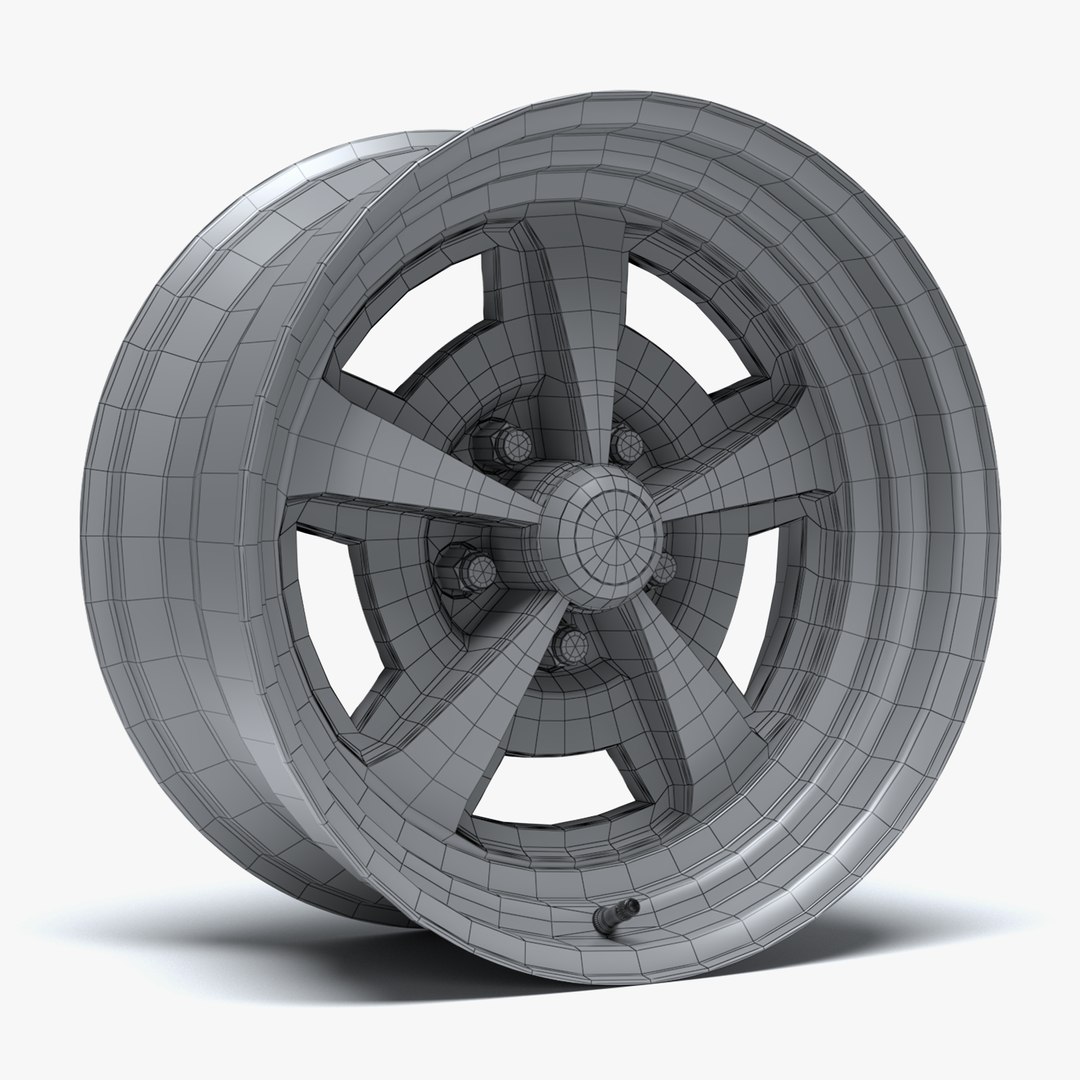 Magnum 500 Wheel 3D Model - TurboSquid 1160021