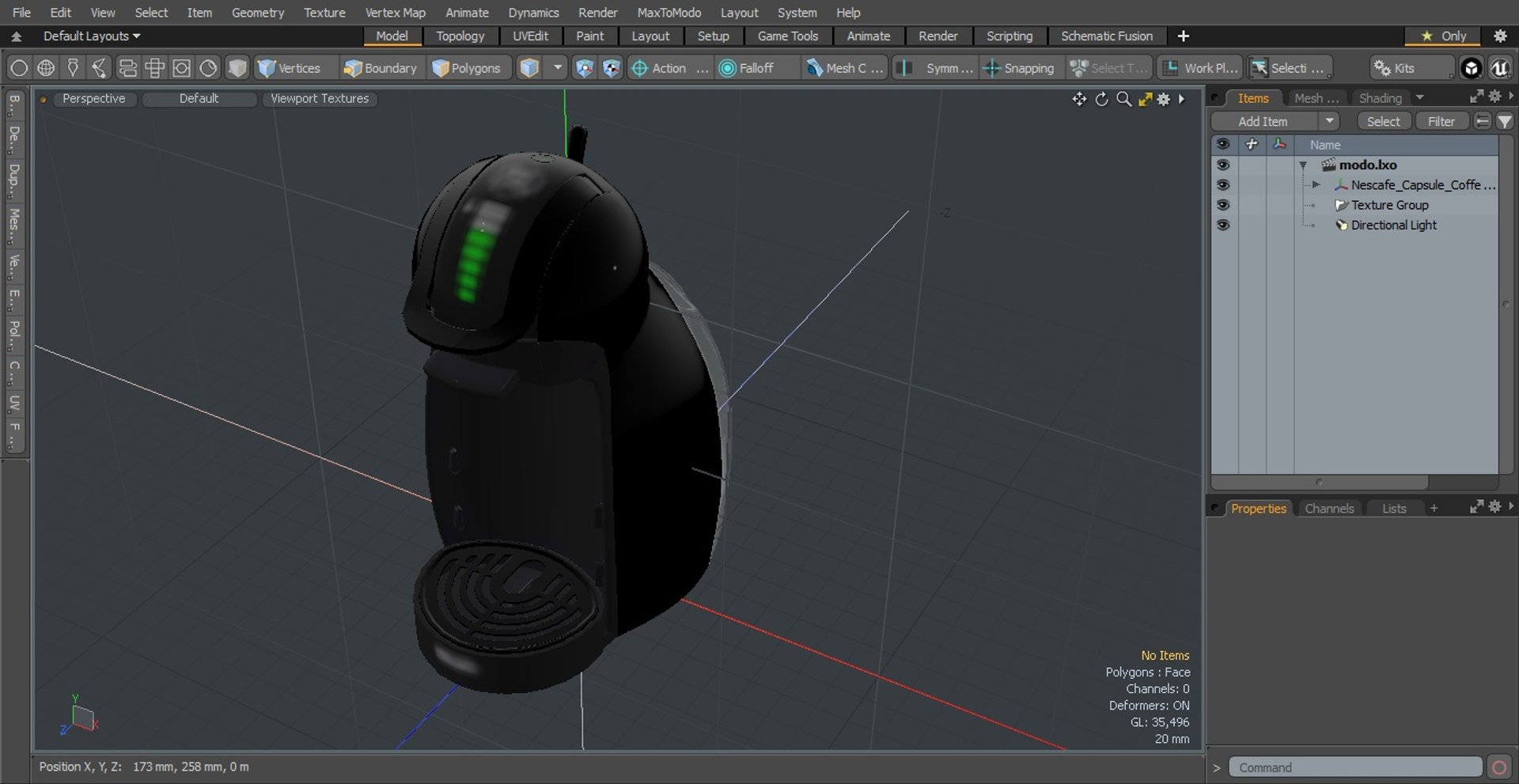 Nescafe Capsule Coffee Machine Dolce Gusto Silver 3D model - TurboSquid ...