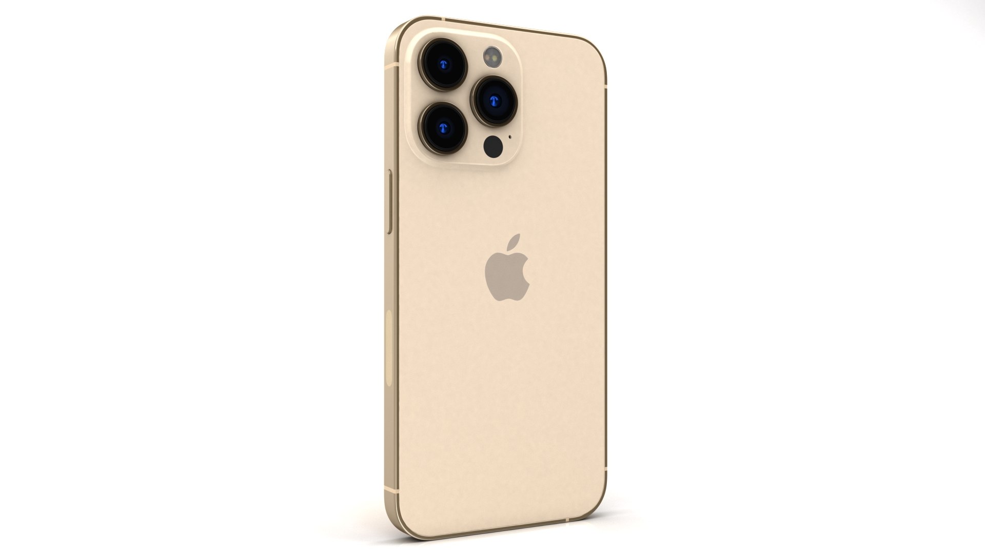 Apple IPhone 13 Pro Gold 3D Model - TurboSquid 1811463