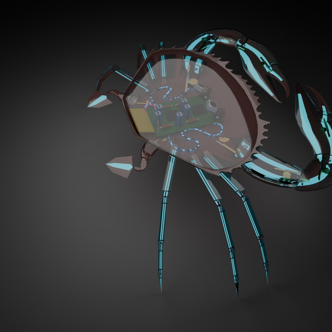 3D Model Giant Robot Crab - TurboSquid 2314547