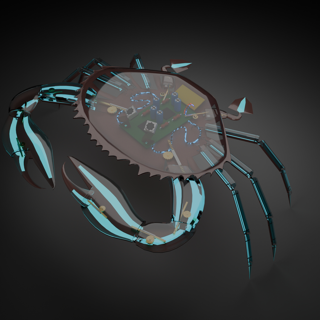 3D Model Giant Robot Crab - TurboSquid 2314547
