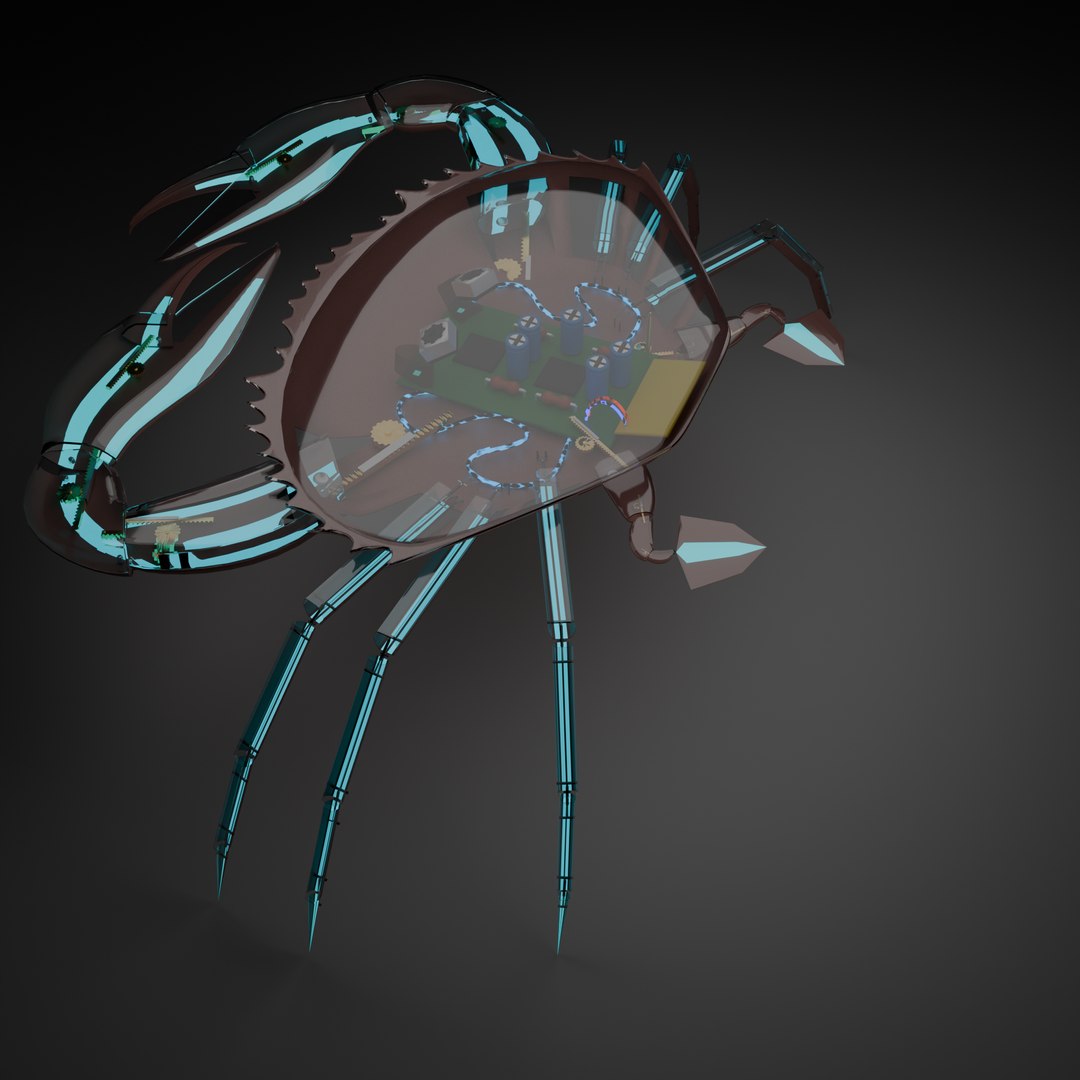 3D Model Giant Robot Crab - TurboSquid 2314547