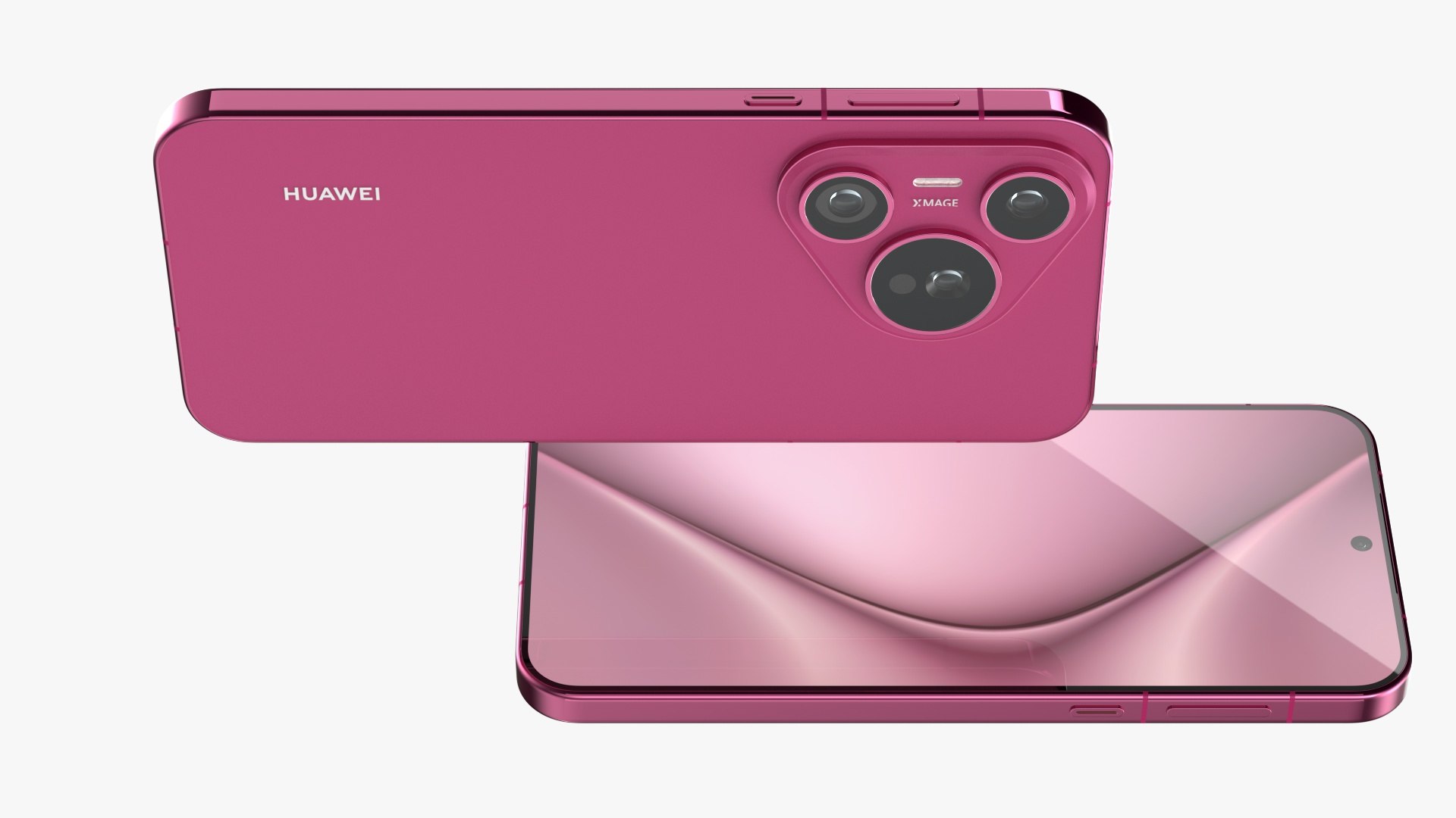 Huawei Pura 70 Cherry Rose Red 3D Model - TurboSquid 2223493