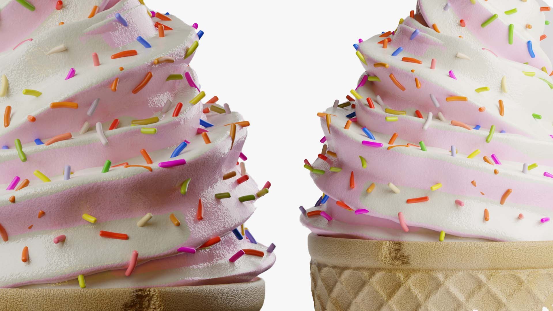 Ice Cream Cone 3D Model - TurboSquid 1990813