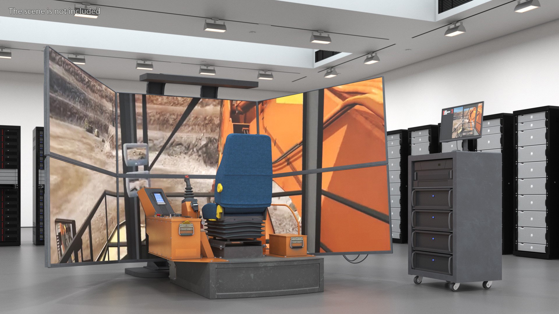 Training Simulator For Surface Mining 3D - TurboSquid 2303829