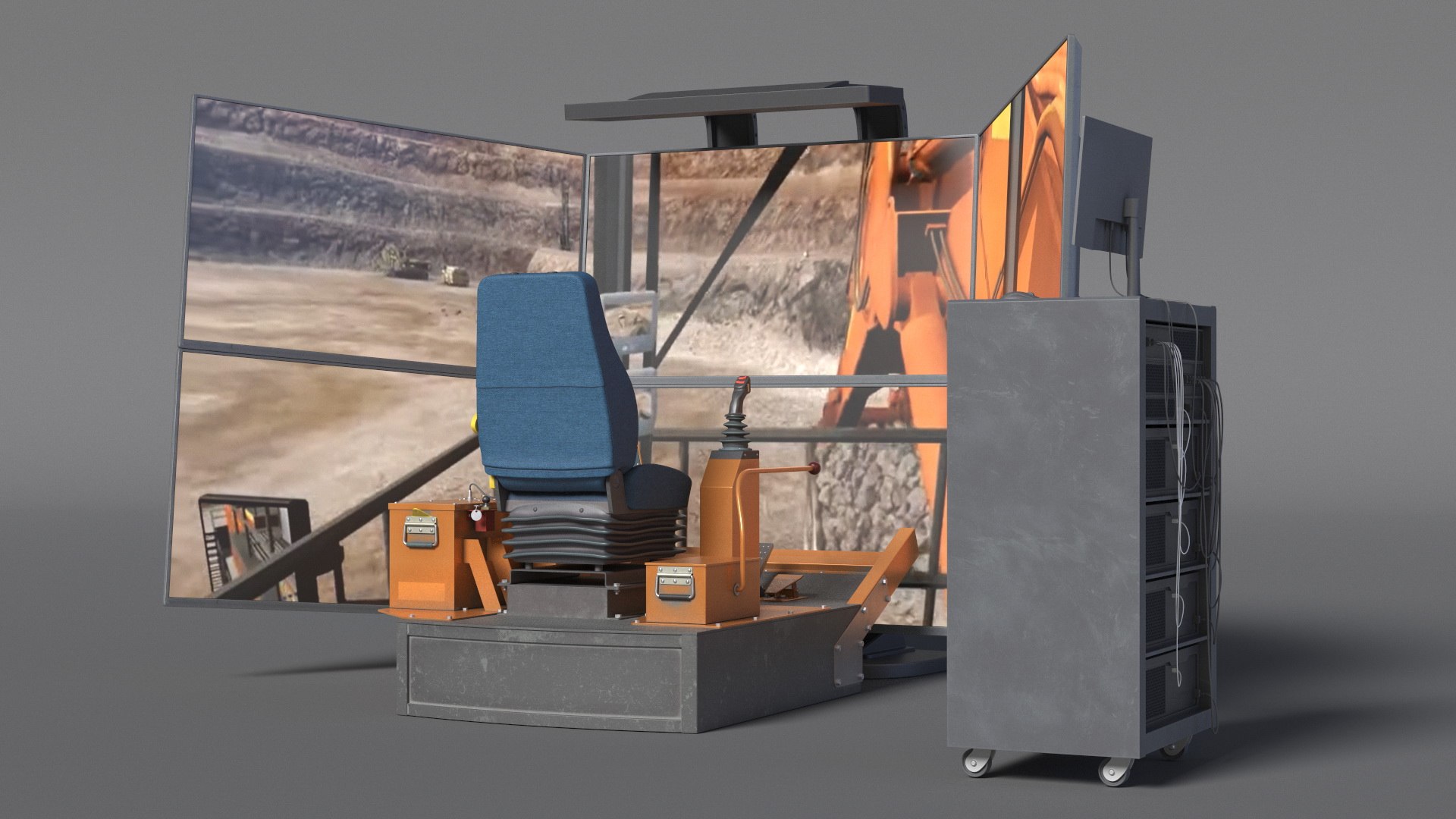 Training Simulator For Surface Mining 3D - TurboSquid 2303829