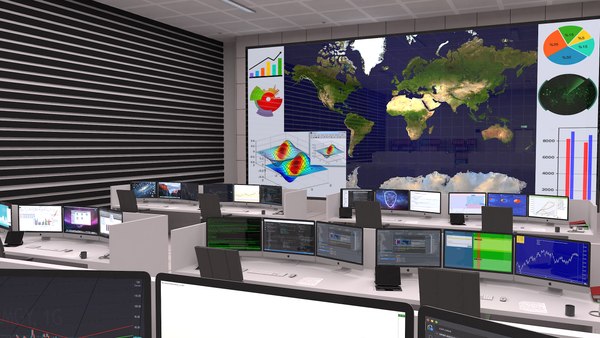 Control Room Collection 3D model - TurboSquid 1804741