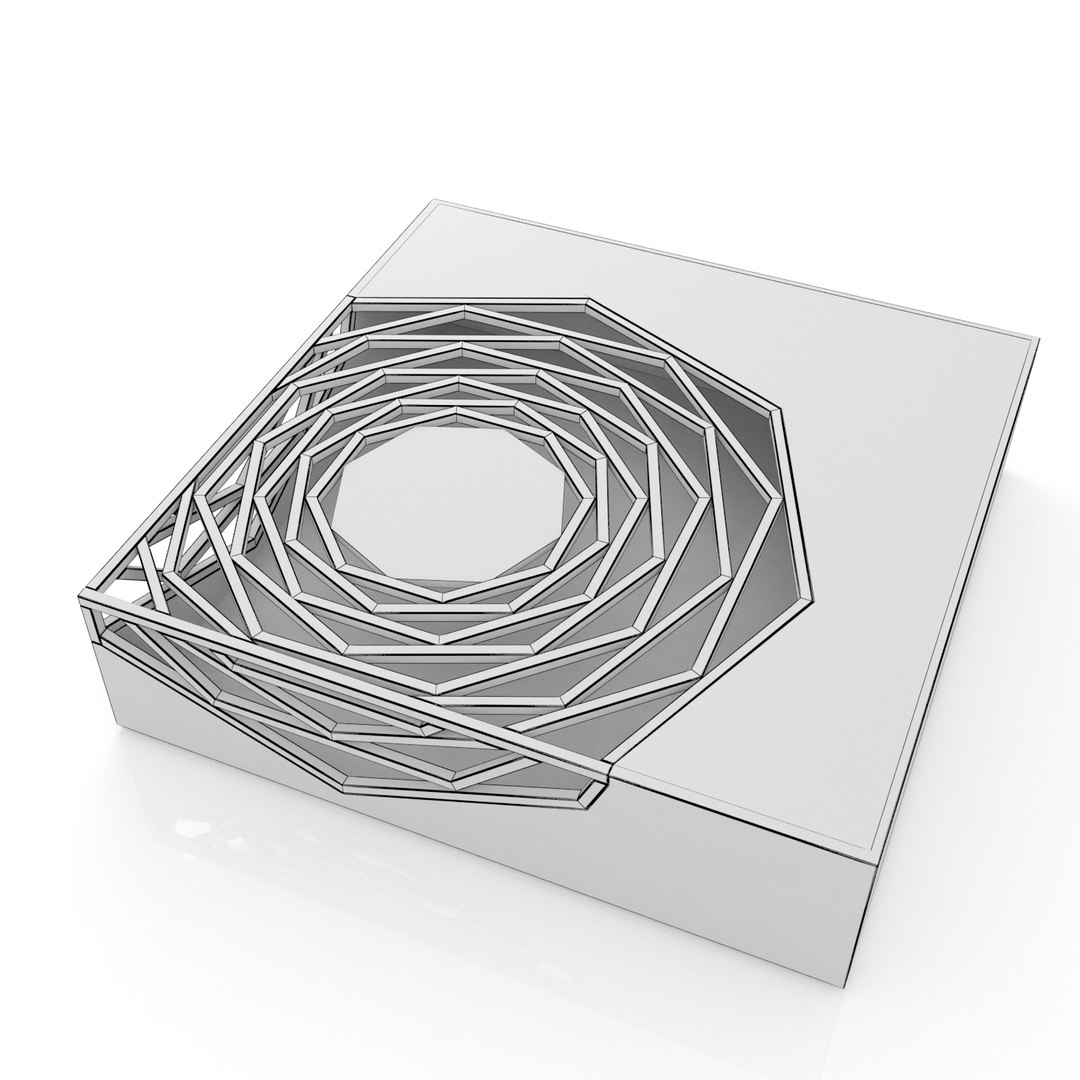 Hanako Square Coffee Table Max