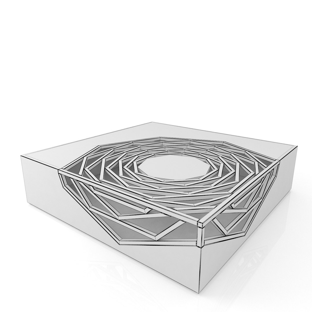 Hanako Square Coffee Table Max